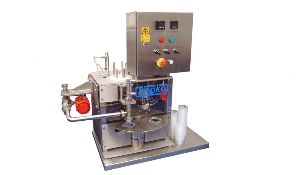 Trepko Semi-Automatic Tub Filling and Closing Machines - Thermaflo